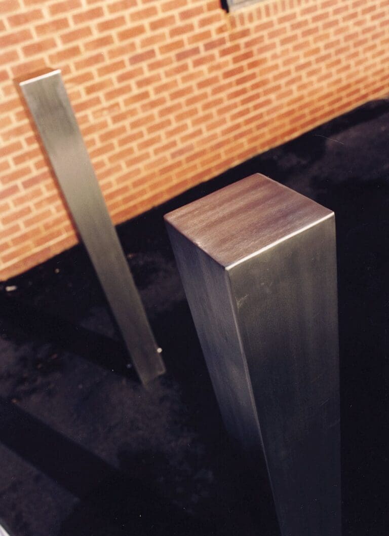 Square Flat Top Stainless Steel Bollards | Bollard Street